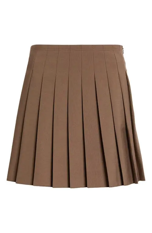 MAISON MARGIELA Pleated A-line Miniskirt
