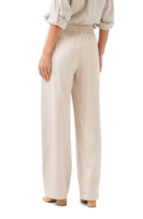 Karen Kane Satin Wide Leg Pants
