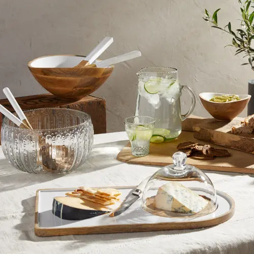 BE HOME Madras Classic Cheese Cloche