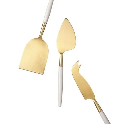 BE HOME Cheese Knifeset Of 3 - White