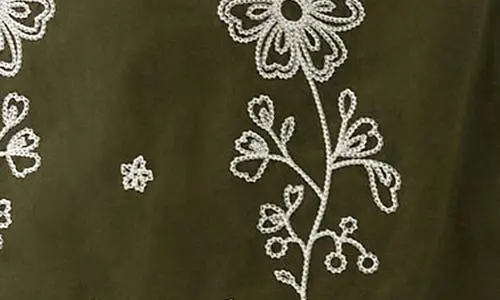 Karen Kane Embroidered Cotton Blouson Sleeve Top