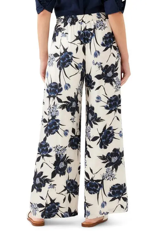 Karen Kane Floral Wide Leg Pants