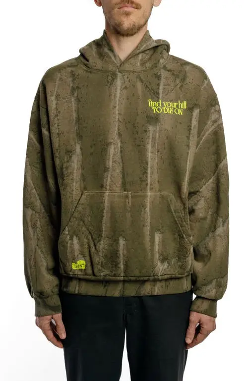 VARDAGEN Slalom Possum Drip Dye Heavyweight Hoodie