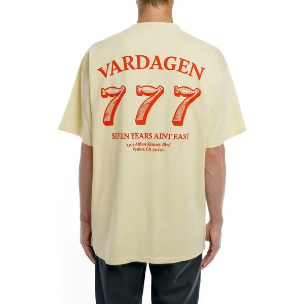 VARDAGEN Seven Year Grit Heavyweight Tee - Butter