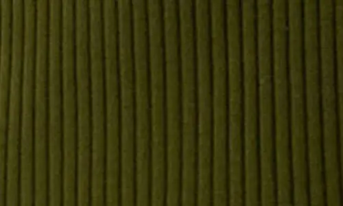 Karen Kane Scoop Neck Rib Tank - Olive