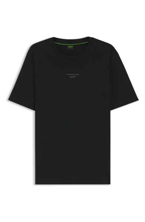 BOSS Spirit Solid Cotton T-shirt - Black