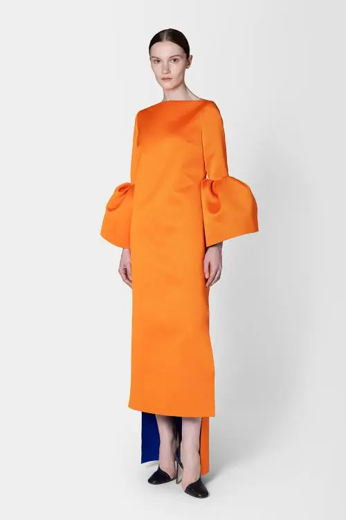 ROKSANDA Bardot Structured Maxi Dress
