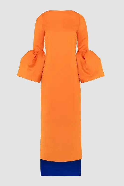 ROKSANDA Bardot Structured Maxi Dress