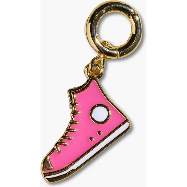 NICKEL & SUEDE Sneaker Charm - Pink