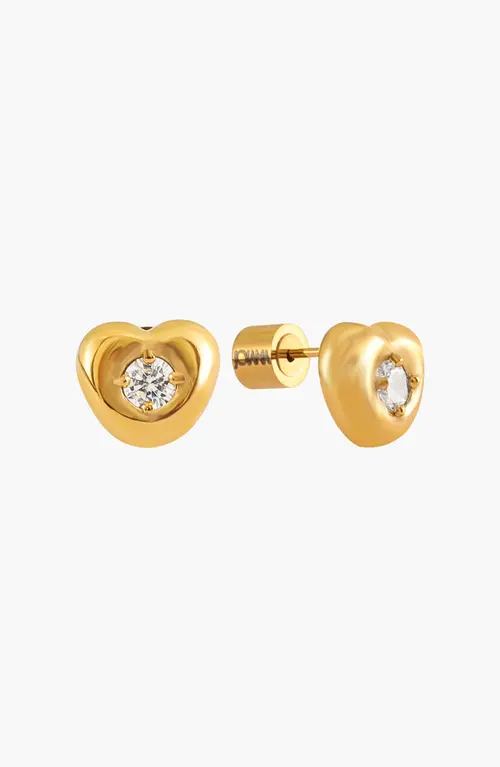 JOIANA JEWELRY Lila Bubble Hearts Earrings - Gold