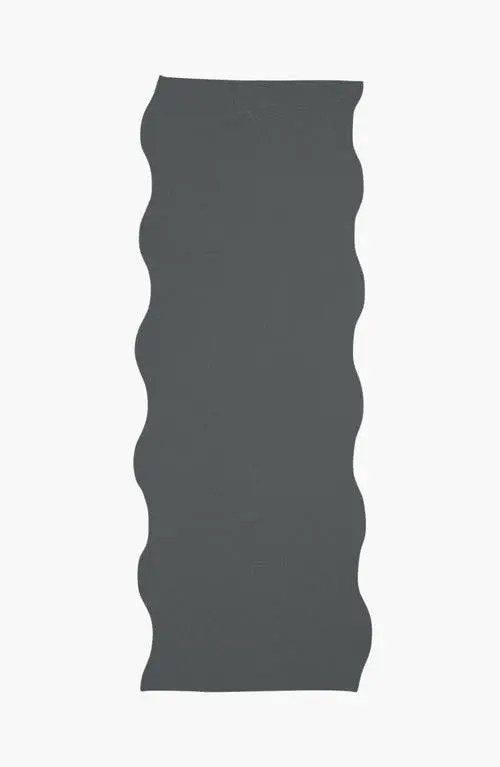 BALA Wavy Mat Towel - Charcoal