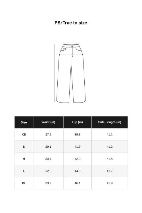 NOCTURNE High Waisted Cargo Pocket Pants