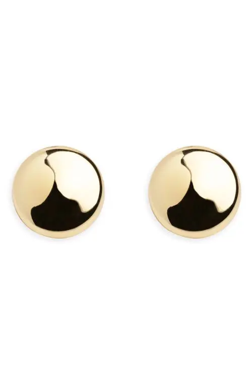 Argento Vivo Stud Earrings - Gold