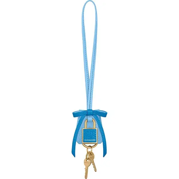 MAISON DE SABRE The Bow Padlock Charm - Sky Lapis
