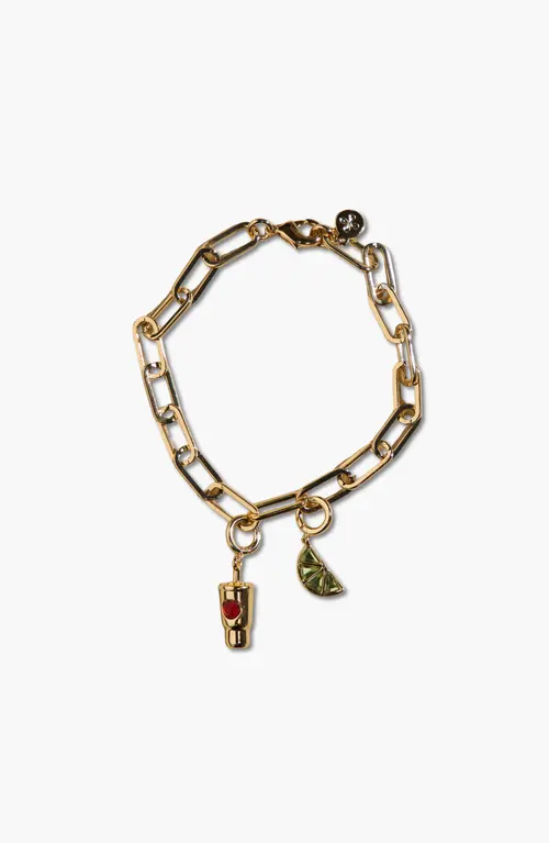 NICKEL & SUEDE Wedge Charm