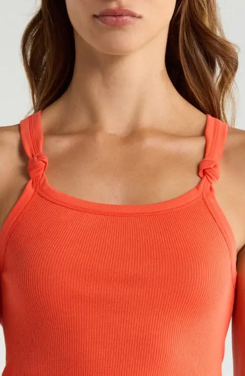 RE/DONE Knotted Rib Tank - Aperol
