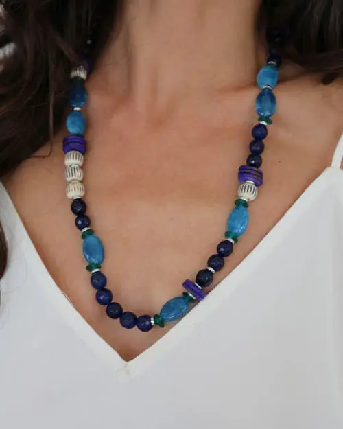BY LILLA Beaded Necklace