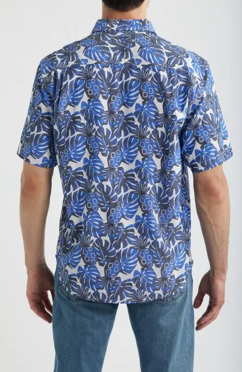 Tommy Bahama Coastal Ease Piña Party Islandzone® Short Sleeve Button-up Shirt