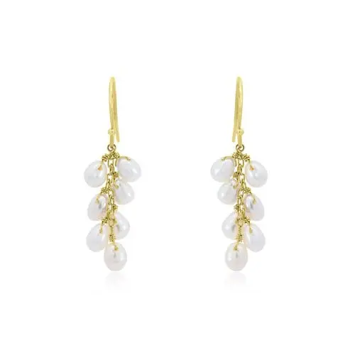 THE LOVERY 14k Yellow Gold Dangle Earrings