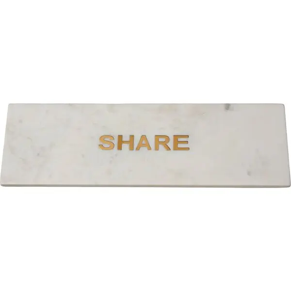 BE HOME Verona "share" Board - Marble