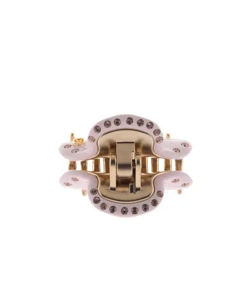 Alexandre De Paris Vendome Small Crystal Claw Clip