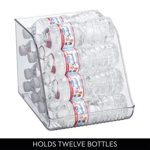 81029350 Plastic Water Bottle Organizer For Fridge & Pantry