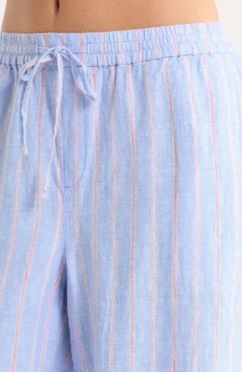 Tommy Bahama Sea Salt Bay Stripe Linen Drawstring Pants
