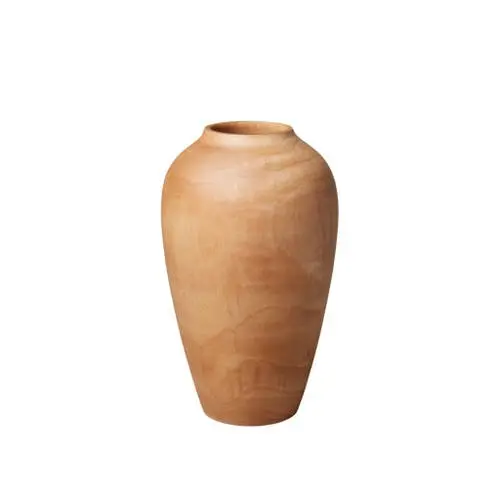 BE HOME Wood Classic Vase - Mango