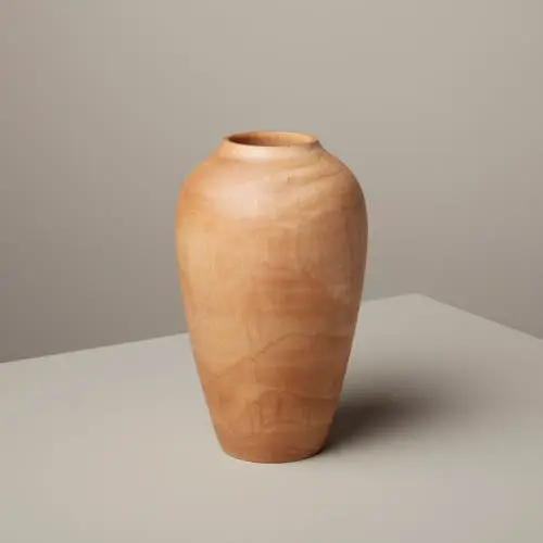 BE HOME Wood Classic Vase