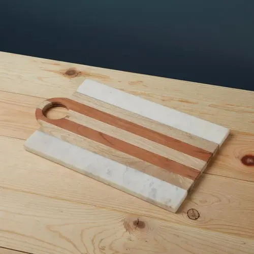 BE HOME Moa & Wood Rectangular Board