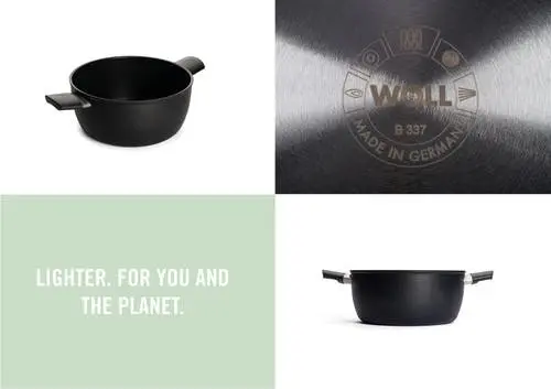 WOLL Ecolite Nonstick 3.7 Quart Stock Pot