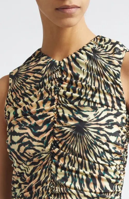 Ulla Johnson Annie Print Jersey Top