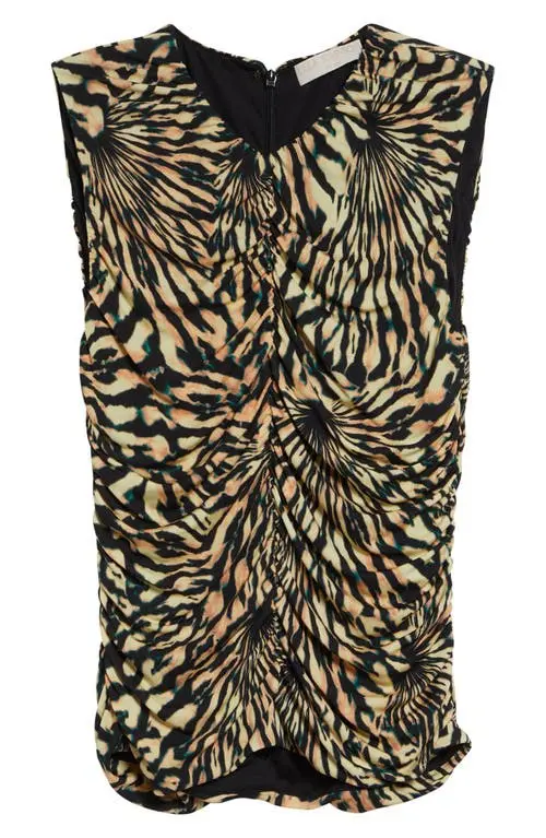 Ulla Johnson Annie Print Jersey Top
