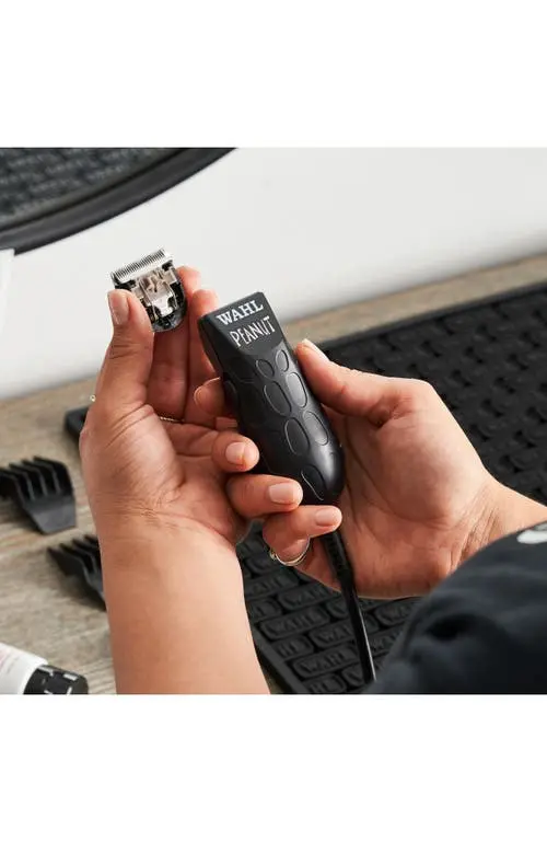 WAHL PROFESSIONAL Peanutprofessional Beard Trimmer And Hair Clipper Kitadjustable Hair Cutting Tool With 4 Guide Combs