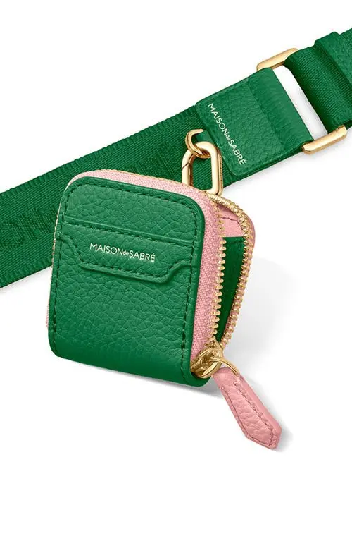 MAISON DE SABRE The Utility Strap - Emerald Lily