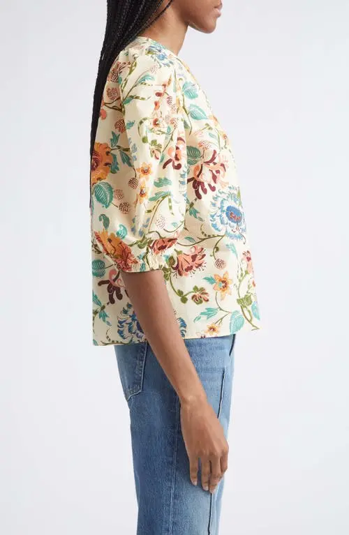 Ulla Johnson Florielle Cotton Top - Abalone