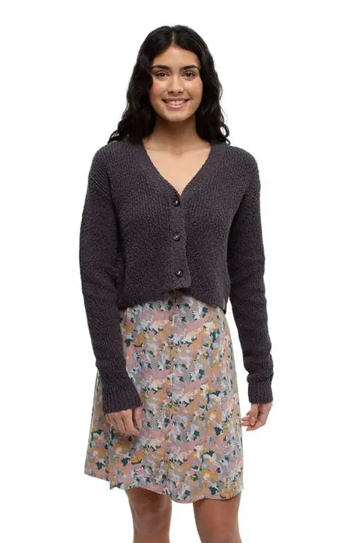 TENTREE Poplar Cardigan - Graphite