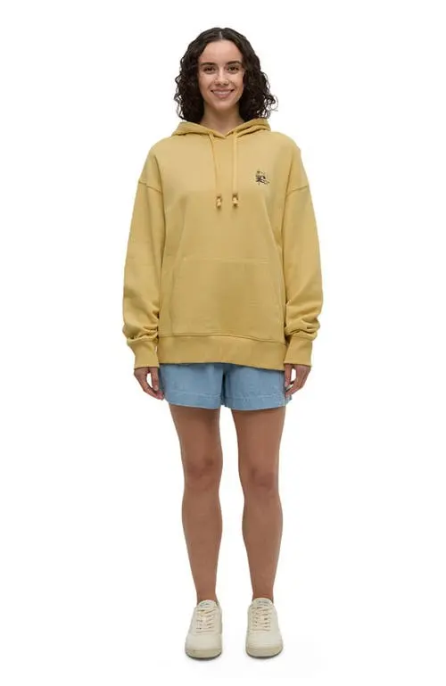 TENTREE Sunrise Relaxed Hoodie - Dusk Yellow/graphite