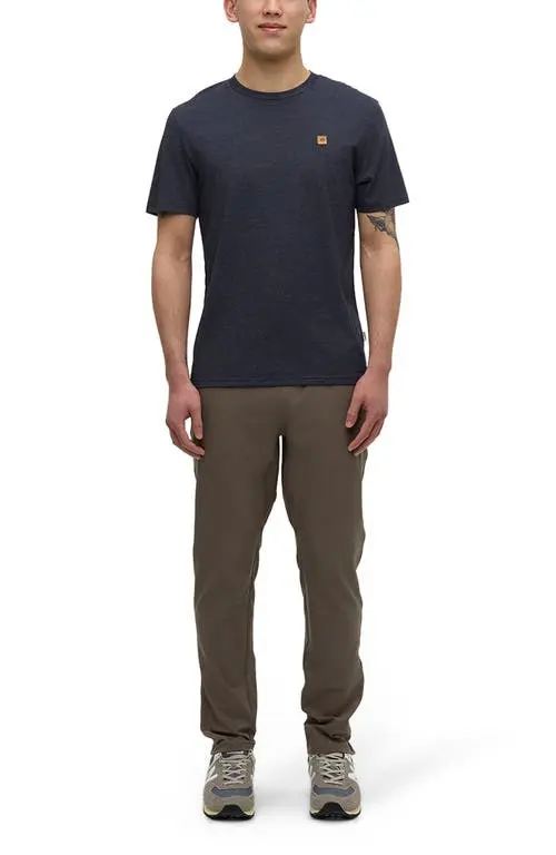 TENTREE Simcoe Pant Technical Trousers With Drawcord Waist - Timber