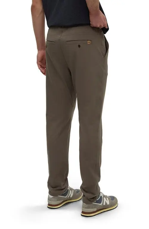 TENTREE Simcoe Pant Technical Trousers With Drawcord Waist - Timber