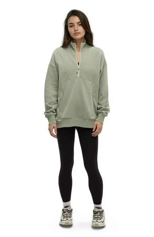 TENTREE Finlayson 1/4 Zip Pullover - Light Moss