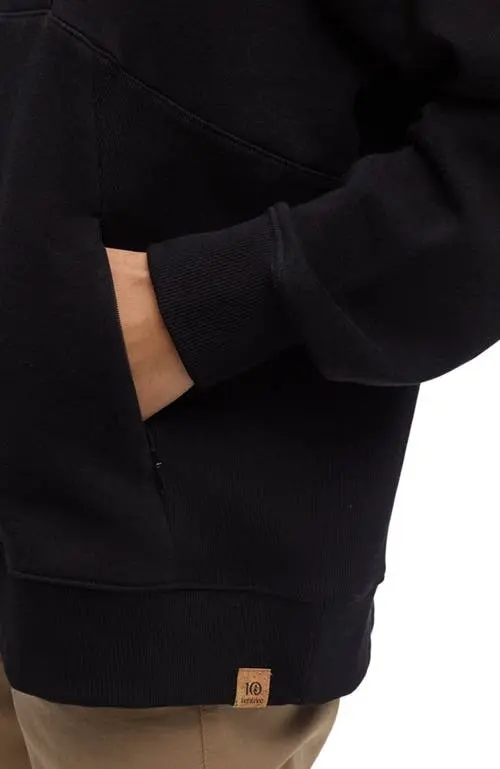 TENTREE Finlayson 1/4 Zip Pullover - Meteorite Black