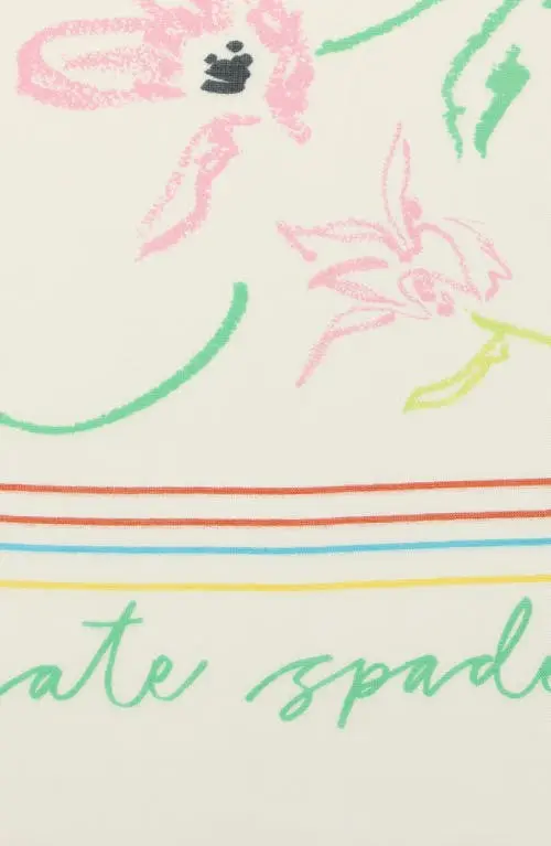 Kate Spade New York Large Joyful Garden Square Scarf