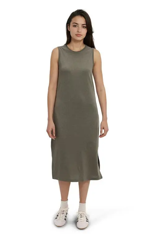 TENTREE Valley Dress - Deep Olive
