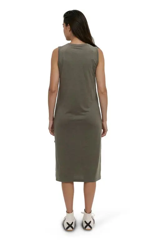 TENTREE Valley Dress - Deep Olive