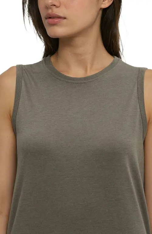 TENTREE Valley Dress - Deep Olive