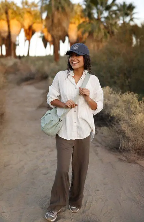 TENTREE Kaslo Wide Leg Pants - Timber