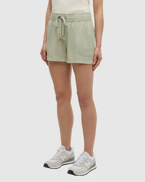 TENTREE Tencel Instow Short - Light Moss