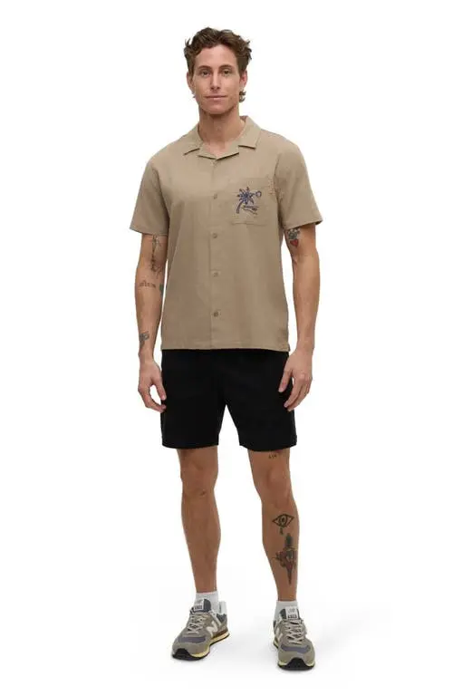 TENTREE Chambers Pocket Shirt - Khaki/nightfall