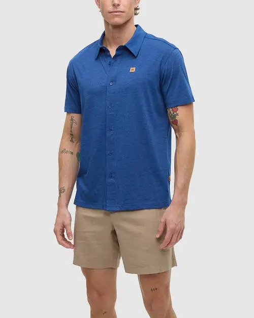 TENTREE Hawthorn Shirt - Nightfall Heather